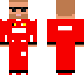 Sebastian Vettel | Minecraft Skin