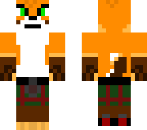 Rowdyfox with kilt | Minecraft Skin