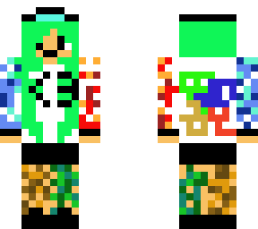 Elemental Girl | Minecraft Skin