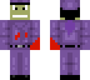 evil purple guy | Minecraft Skin