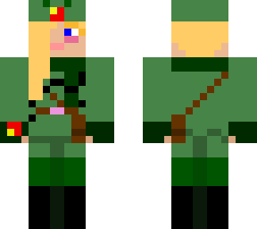 soviet female soldier v2 | Minecraft Skin