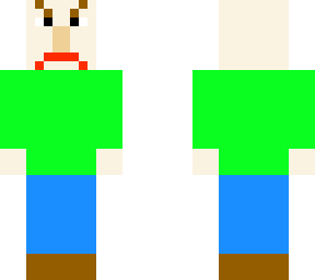 Angry Baldi | Minecraft Skin