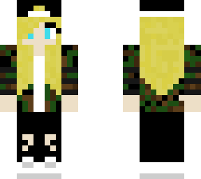 blond army girl | Minecraft Skins