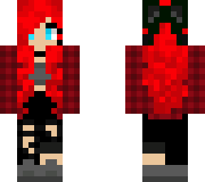 Red Haired Girl | Minecraft Skin
