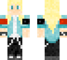 Blond Metalhead/Rocker | Minecraft Skin