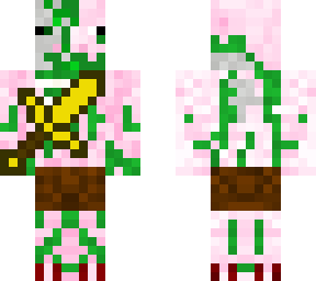hombre cerdo zombie | Minecraft Skins