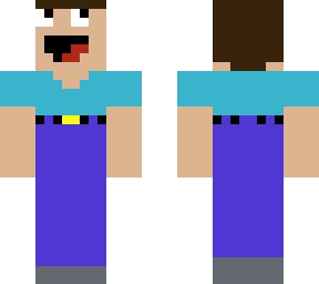 awesome face noob | Minecraft Skin