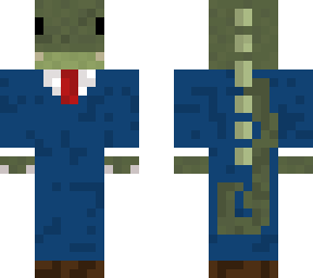 Gator in a Suit | Minecraft Skin