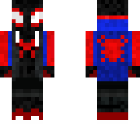 Spiderman Hoodie Minecraft Skins