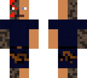 Half Robot | Minecraft Skins