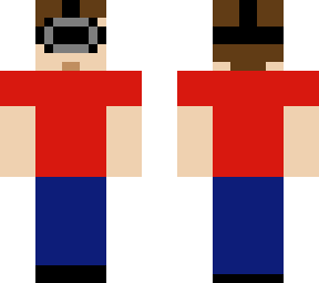 Male with VR headset on (editing Allowed) | Minecraft Skin