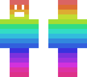Rainbow BAse | Minecraft Skin