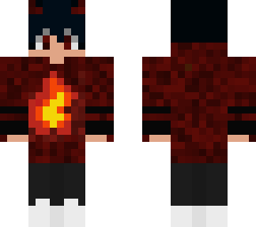 Fire/Flame Boy | Minecraft Skin
