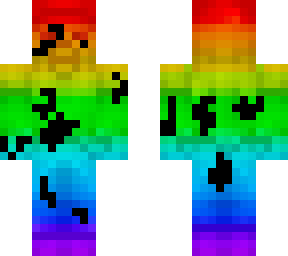 Rainbow Steve | Minecraft Skins