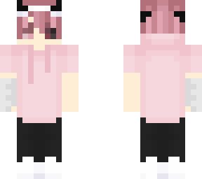 pink demon | Minecraft Skin