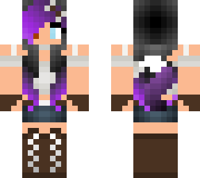 Cute Werewolf Girl | Minecraft Skin