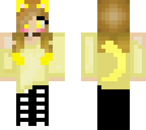 yellow girl | Minecraft Skin