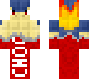 typhlosion | Minecraft Skins