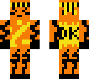Fire Monster | Minecraft Skins