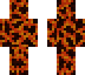 Lava Block | Minecraft Skins