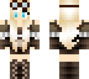 Mechanic Girl Minecraft Skins