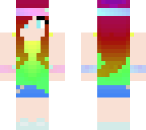 buff girl | Minecraft Skins