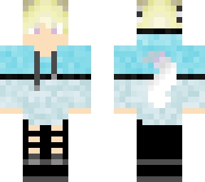 The Gar Gar Albino Boi | Minecraft Skin