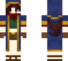 Female Wandering Trader | Minecraft Skin