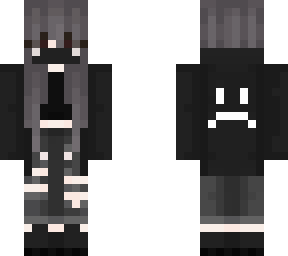 Edgy Mafia girl | Minecraft Skin