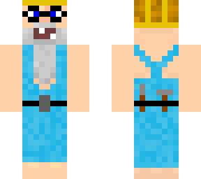 Bauarbeiter Opa | Minecraft Skin