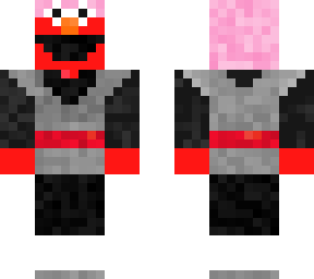 Elmo Goku Black | Minecraft Skin