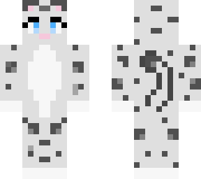 remake of a white bengal | Minecraft Skin