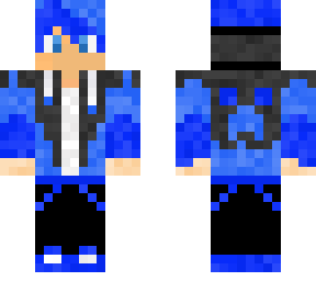 Blue Demon | Minecraft Skin