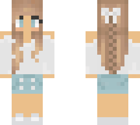 Cute Spring Girl | Minecraft Skin