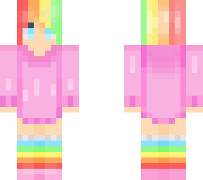 Explosion of Color | Minecraft Skin