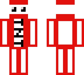 tnt man | Minecraft Skin