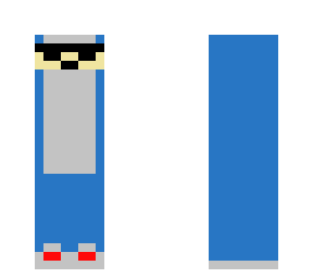 09Sharkboy nub | Minecraft Skin