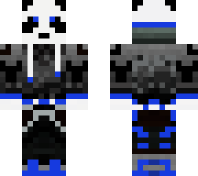 Blue Panda | Minecraft Skin