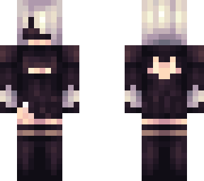 Nier Automata 2B | Minecraft Skin