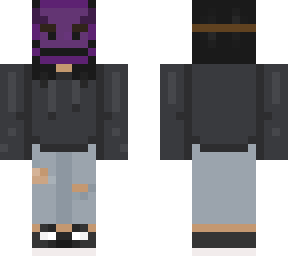 Smiling Devil Emoji Mask | Minecraft Skin