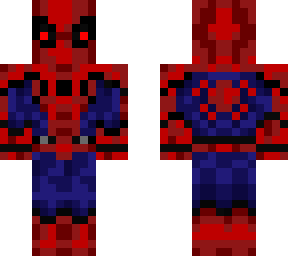 Spiderman (instant kill mode) | Minecraft Skin