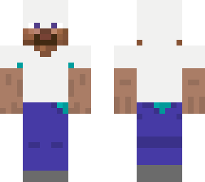 steve in iron armour | Minecraft Skin