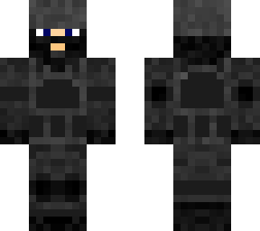 Tactical Gear (Dark) | Minecraft Skin