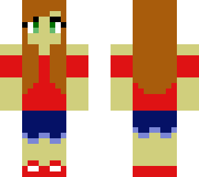 Classic Girl Skin | Minecraft Skin