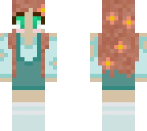 Cute Brown Haired Girl | Minecraft Skin