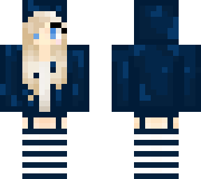 Leather Jacket Girl | Minecraft Skin