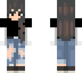 plain all black | Minecraft Skins