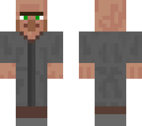 Villager Custom Grey | Minecraft Skin