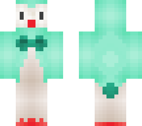 shiny rowlet | Minecraft Skin