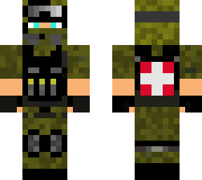 swiss soldier | Minecraft Skin